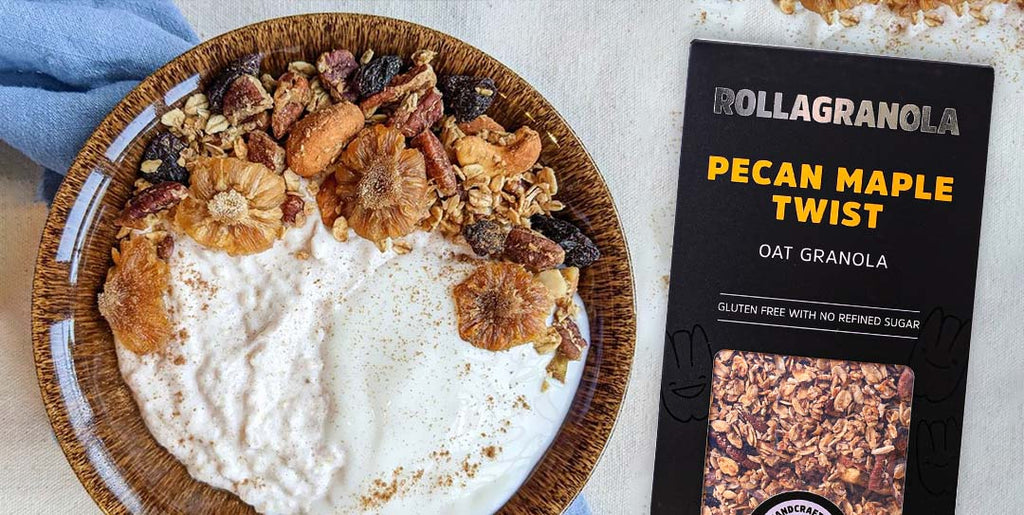 Maple, Pineapple and Coconut Porridge | Rollagranola Recipe