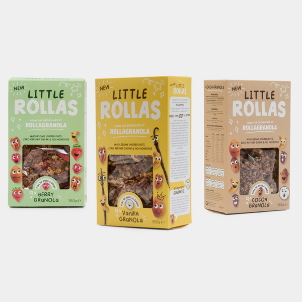 Rollagranola | Almond & Pecan Crunch Granola | Gluten Free Granola